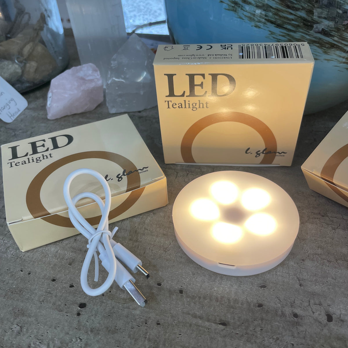 Light Glow - LED T-Light Disc Light Base – The Life Store Brigg